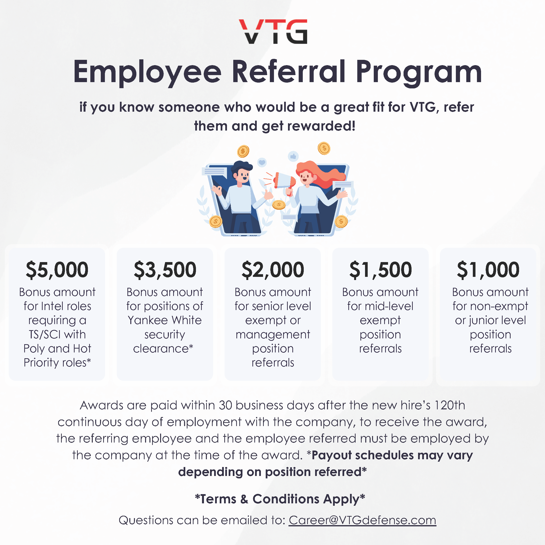 Employee Referral Referral Program | VTG